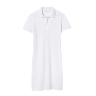 Lacoste Wei&szlig;e Polo-Kleid Eleganter Stil - - Dresses - Damen - Wei&szlig; - L