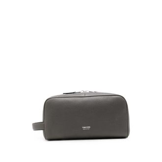 Tom Ford Calf Leather Belt Bag - Gray