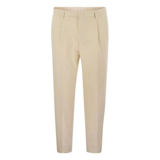 Tagliatore Homme, Pantalons, Beige, Taille: XL Pantalon Joel