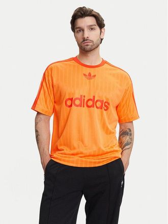 adidas T-Shirt adicolor JP1027 Gelb Loose Fit
