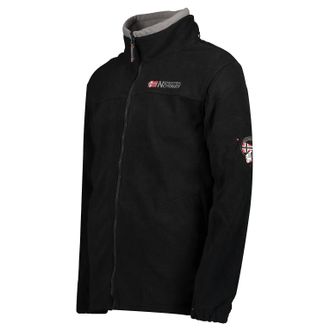 Geographical Norway warme Herren Fleece Winter &Uuml;bergangs Jacke Outdoor Sweat NEU Tamazonie - Brandiing, Farbe:Schwarz, Gr&ouml;&szlig;e:S