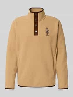 Polo Ralph Lauren Regular Fit Troyer mit Stitching