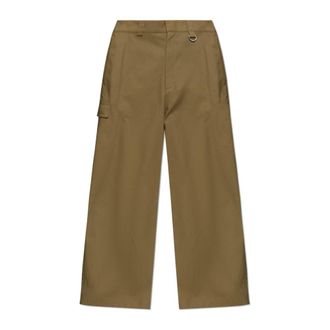 Balenciaga Lockere Baumwollhose - - Trousers - Herren - Gr&uuml;n - L