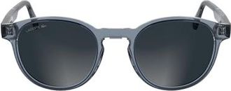 Lacoste Mens Sunglasses L6055S/N - Transparent Light Grey with Lens