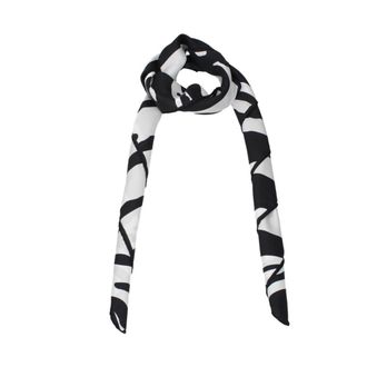 Dolce & Gabbana Luxuri&ouml;ser Seidenlogo-Foulard - - Accessories - Damen - Schwarzk - ONE SIZE