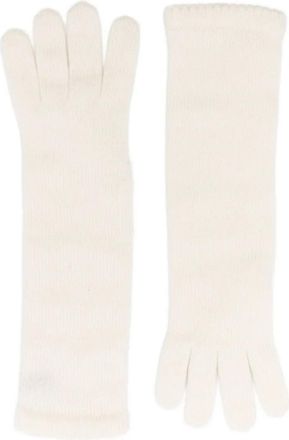 ALPO gants en cachemire - Blanc