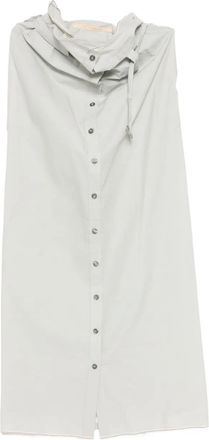 Carol Christian Poell chemise Self Edge Meter - Gris