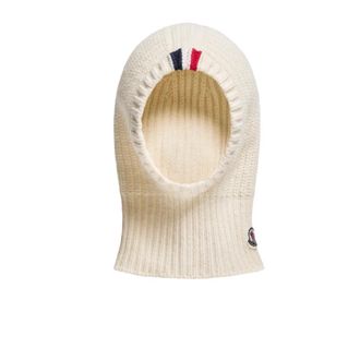 Moncler Balaclava Natural - - Accessories - unisex - Wei&szlig; - L