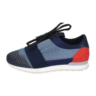 Stokton Femme, Chaussures, Bleu, Taille: 36 EU Baskets en Textile pour Femme