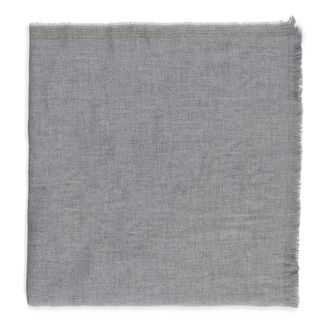 Brunello Cucinelli Homme, Accessoires, Gris, Taille: ONE Size Écharpe