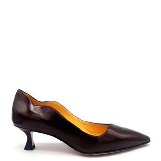 Mara Bini D&eacute;collet&eacute; con scollo asimmetrico - - Shoes - Damen - Braun - 38 EU