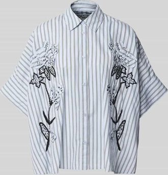 Essentiel Oversized Kurzarmbluse aus reiner Baumwolle Modell JONKOE