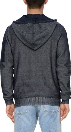 s.Oliver Herren Strickjacke Blue L