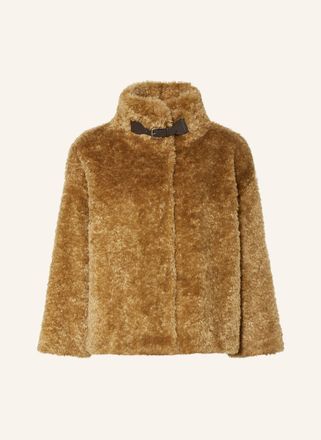 Herno Herno Kunstfell-Jacke braun