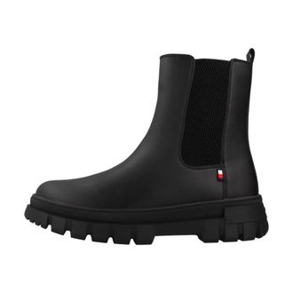 Tommy Hilfiger Bottines Chelsea - Femme - Chaussures - Noir - Taille: 37 EU