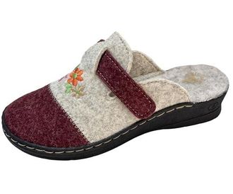 Generico Patrizia Azzi Chaussons dhiver pour femme en laine cuite, semelle ultra légère, matériau écologique, 100 % fabriqué en Italie, Barolo Ecru, 37 EU