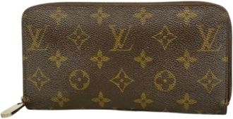 Louis Vuitton unisex, Pre-owned, Brun, Taille: ONE Size Portefeuille long (&agrave; deux volets) doccasion