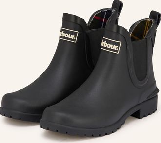 Barbour Gummistiefel Wilton schwarz