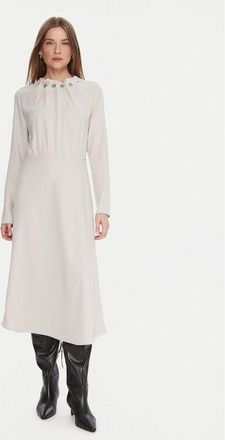 A|X Armani Exchange Kleid für den Alltag XW000735 AF16125 U1094 Weiß Regular Fit