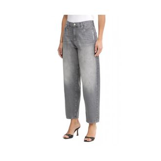 Karl Lagerfeld Ikon Barrel-Leg Jeans - - Jeans - Damen - Grau - W28