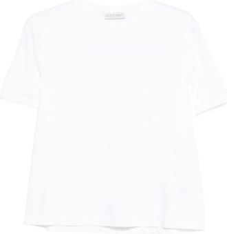 Le Tricot Perugia Femme, Tops, Blanc, Taille: 38 FR T-Shirt girocollo mezza manica