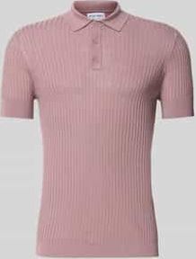 Antony Morato Slim Fit Poloshirt aus Viskose-Mix mit Leinen-Anteil
