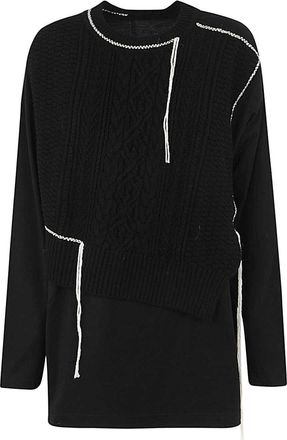Yohji Yamamoto Kurzes Kleid - Schwarz