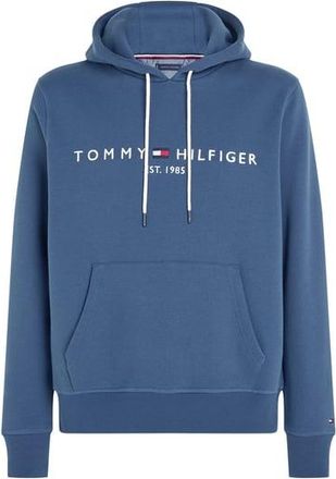 Tommy Hilfiger Baumwoll-Kapuzenpullover in Blau