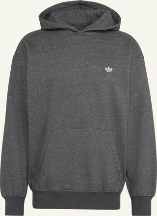 adidas Originals Adidas Originals Trefoil Essentials Hoodie, Meliert, Locker Geschnitten grau
