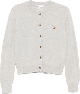 Maison Kitsun&eacute; Cardigan - Gris