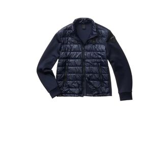 Blauer Homme, Vestes, Bleu, Taille: XL Hebron Scuba Sleeves Jacket