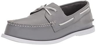 Sperry Top-Sider Chaussures bateau authentiques et originales pour homme, Gris SC, 44 EU