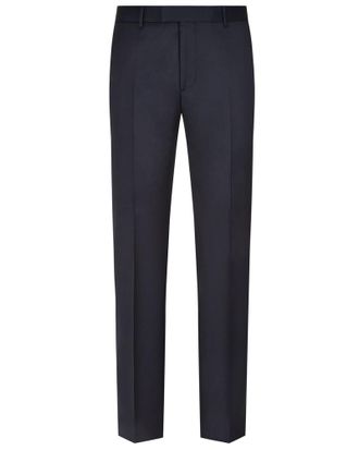 Windsor Baukasten-Hose aus Schurwolle, Regular Fit in