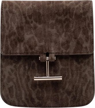 Tom Ford Femme, Sacs, Brun, Taille: ONE Size Sac Mollet Sur Bandouli&egrave;re