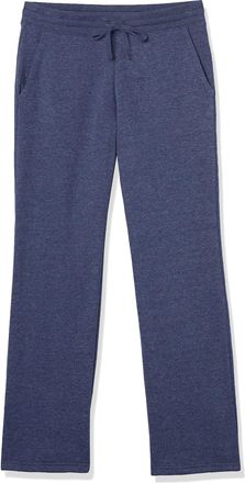 Amazon Essentials Damen Jogginghose Mit Geradem Bein Und Kordelzug Für Damen, Fleece - (In Übergröße Erhältlich), Marineblau Heidekraut, XL