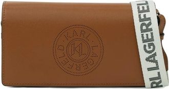 Karl Lagerfeld Femme, Sacs, Brun, Taille: ONE Size K/Circle Mini Sac Bandouli&egrave;re