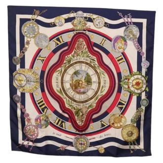 Herm&egrave;s Pre-owned Vintage Silk Scarf - Femme - Pre-owned - Multicolore - Taille: ONE Size