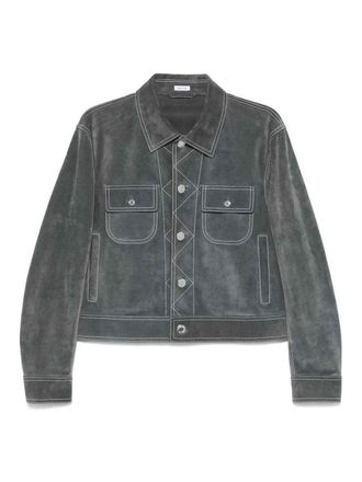 Thom Browne Manteau Au Genou - Argent