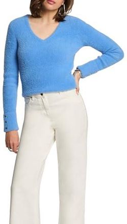 Morgan 212-MOOVE Pull, Bleuet M, XS Femme