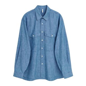 Sunflower Note Shirt - - Shirts - Herren - Blau - M