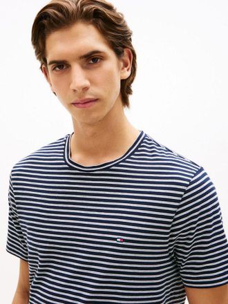 Tommy Hilfiger T-Shirt SEASONAL STRIPE Regular fit, gestreift, Rundhals