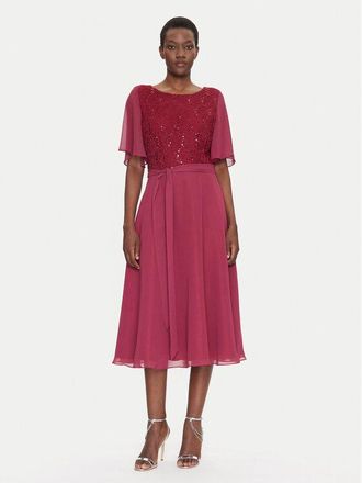 Swing Coctailkleid 5AI02500 Dunkelrot Regular Fit