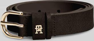 Tommy Hilfiger G&uuml;rtel aus echtem Leder mit Logo-Detail