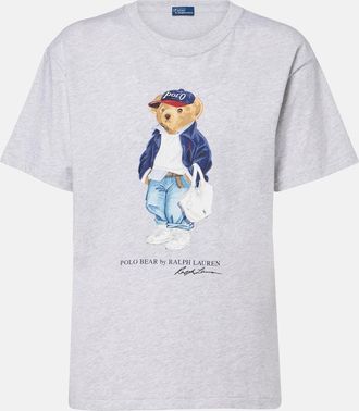Polo Ralph Lauren T-Shirt Polo Bear aus Baumwoll-Jersey