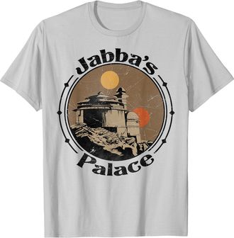 Star Wars Jabbas Palace Circle Frame Poster T-Shirt