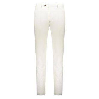 Moorer Slim-fit Hose - - Trousers - Herren - Wei&szlig; - M