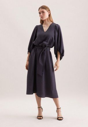 Seidensticker Sommerkleid 3/4 V-Neck Uni