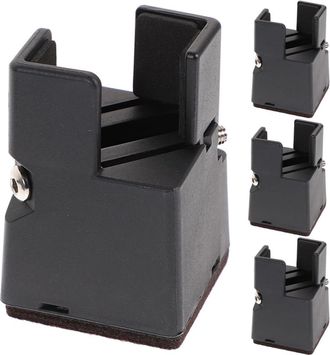 BESPORTBLE DOITOOL 4 St&uuml;ck Verstellbare M&ouml;belerh&ouml;hungen Schraubklemme H&ouml;henverstellbare F&uuml;&szlig;e f&uuml;r Tisch Stuhl Sofa Stabile M&ouml;belbeine erh&ouml;hung Inklusive Schrauben