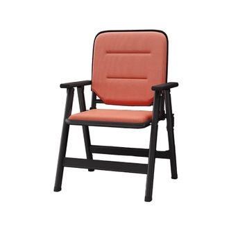 Generic Klappstuhl Gepolstert Stoff mit Handlauf Metallrahmen Klappstühle Esszimmer mit Lehne Hoher Belastbarkeit für Gäste, Küche, Büro, Hochzeit und Party(O