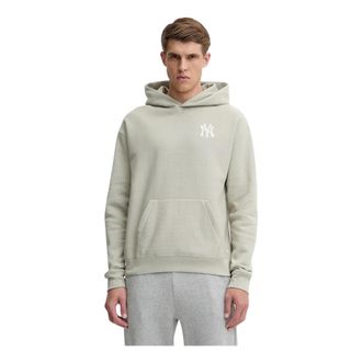 47 Brand Homme, Sweatshirts et sweats &agrave; capuche, Beige, Taille: L Sweat &agrave; capuche MLB New York Yankees